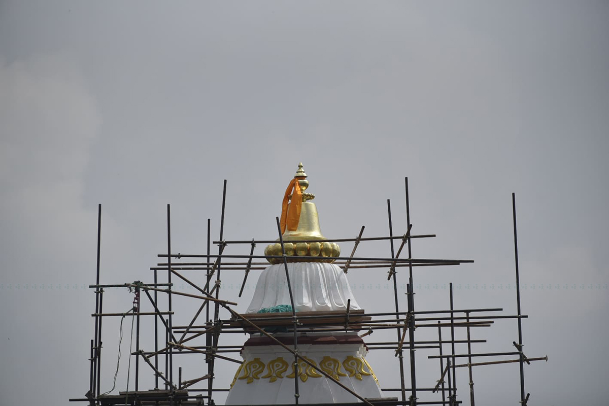 रानीपोखरी मन्दिरमा ३३ तोला सुनको गजुर (फोटो फिचर) :: नारायण महर्जन ...