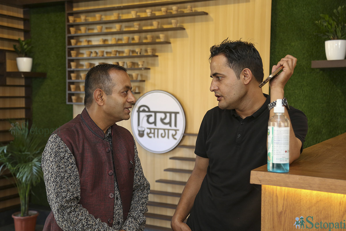 चिया, कफी र गफका लागि ६० लाखमा खुलेको 'चिया सागर' :: जुना श्रेष्ठ ...