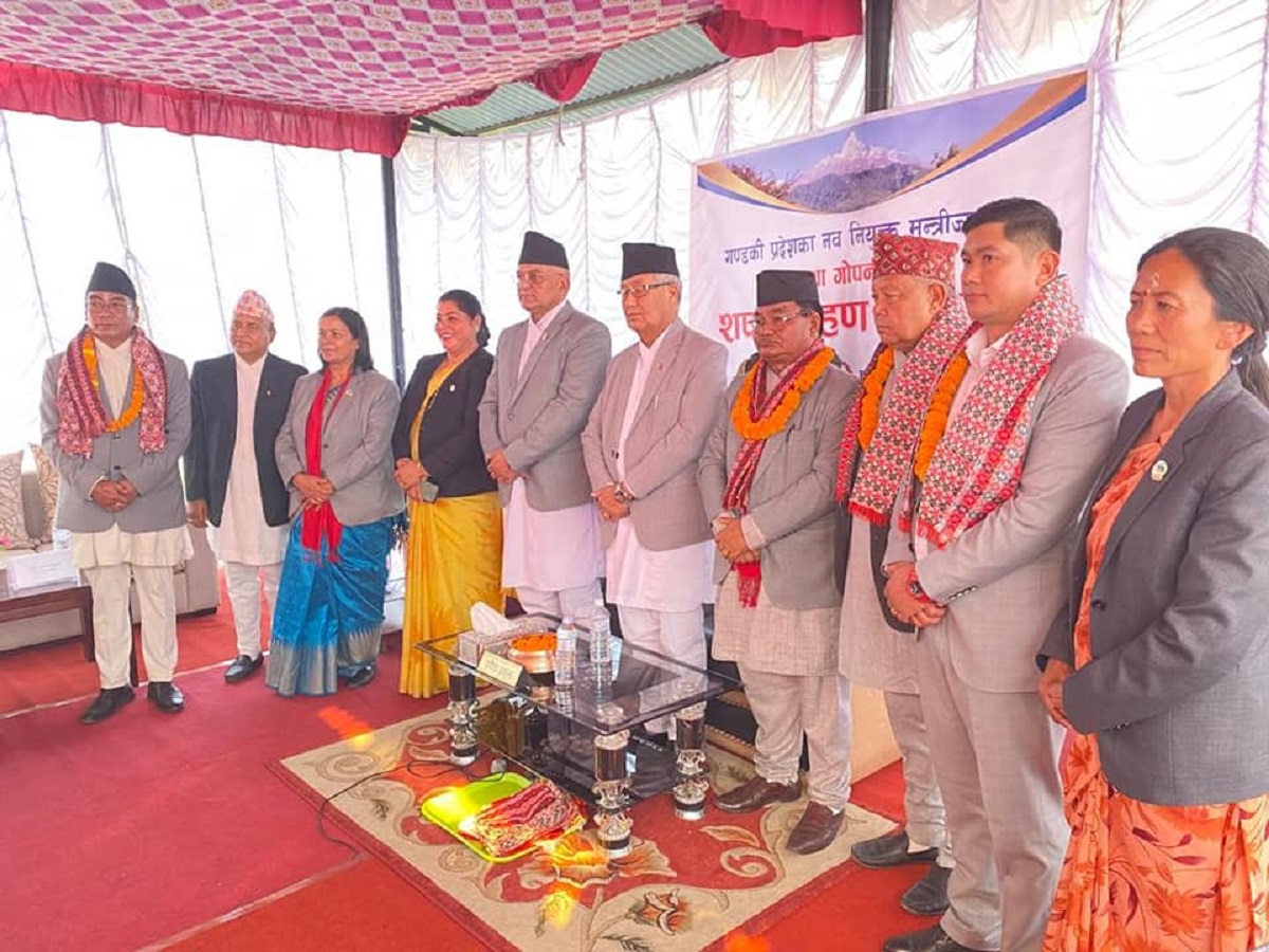 गण्डकीमा मन्त्रिपरिषद विस्तार, को-को भए मन्त्री? :: सेतोपाटी संवाददाता ...