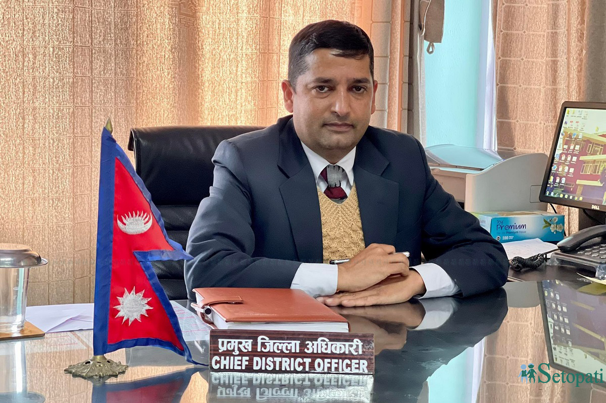 काठमाडौंका सिडिओ रिजाललाई कोरोना संक्रमण :: सेतोपाटी संवाददाता :: Setopati