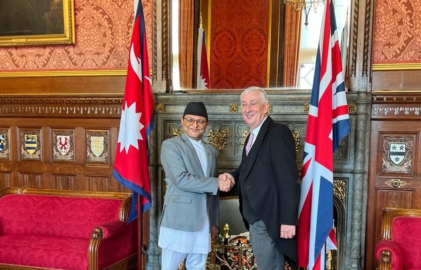 राष्ट्रिय सभा अध्यक्ष तिमिल्सिना र बेलायतका सभामुखबीच भेटवार्ता :: रासस ...