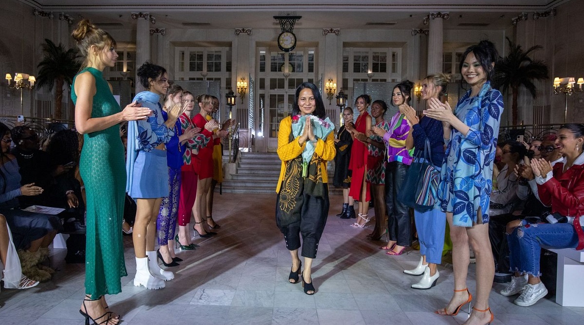 जसले नेपाली ब्रान्डलाई पुर्‍याइन् 'लन्डन फेसन वीक' मा :: सविना कार्की ...