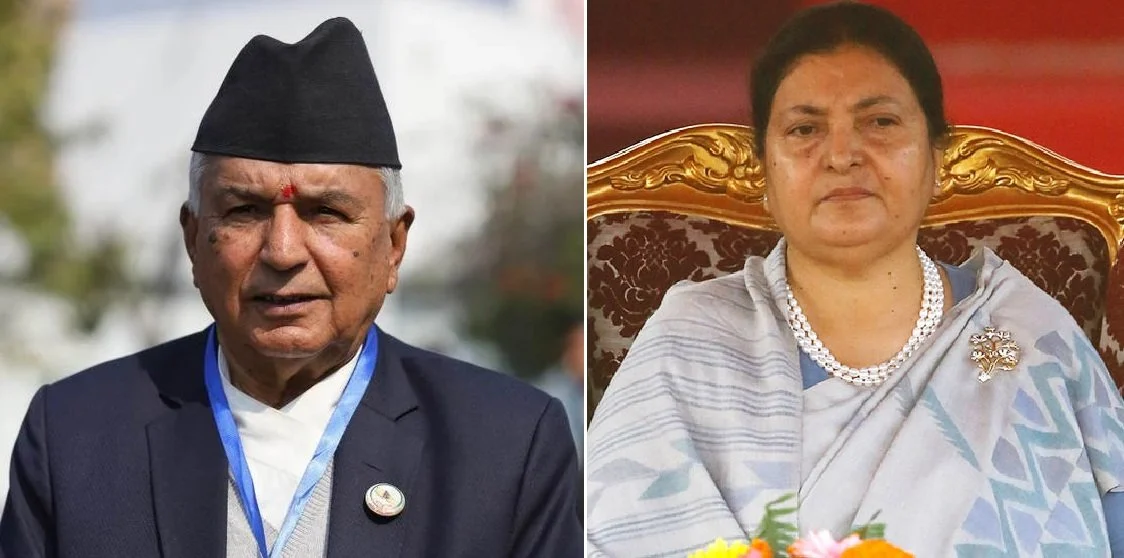 नयाँ राष्ट्रपतिको स्वागत र निवर्तमान राष्ट्रपतिको बिदाइ तयारी गर्दै ...