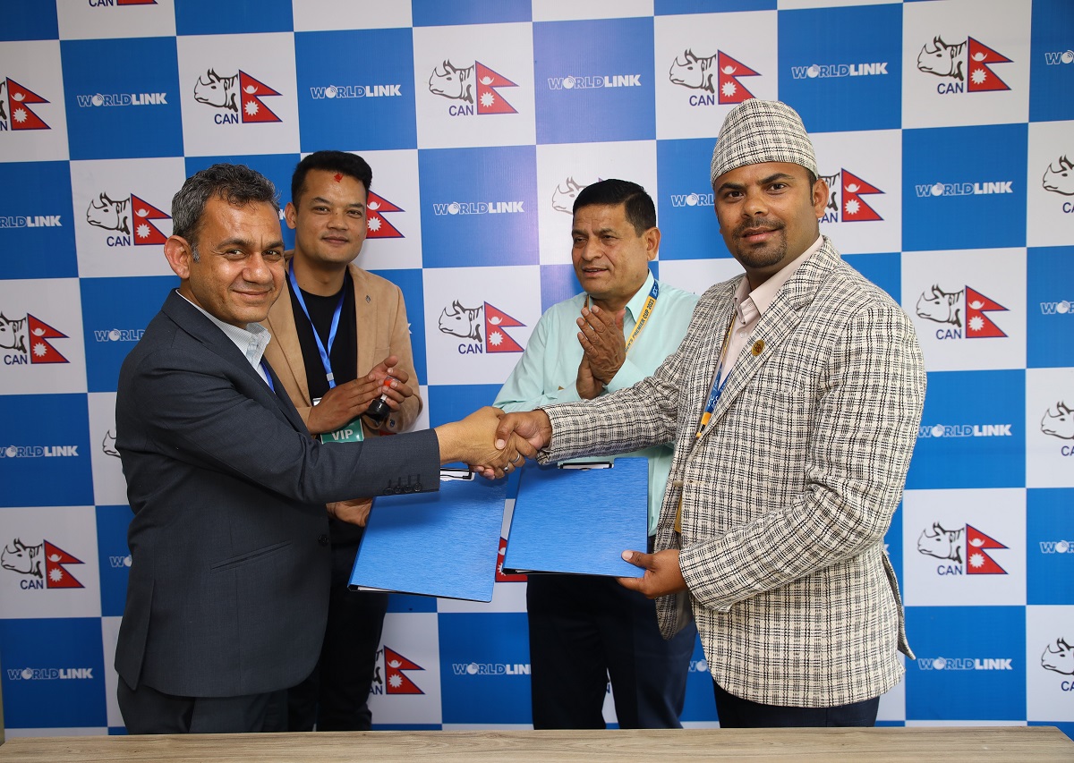 क्रिकेटका लागि आवश्यक सम्पूर्ण इन्टरनेट पूर्वाधार अब वर्ल्डलिंकले दिने ...