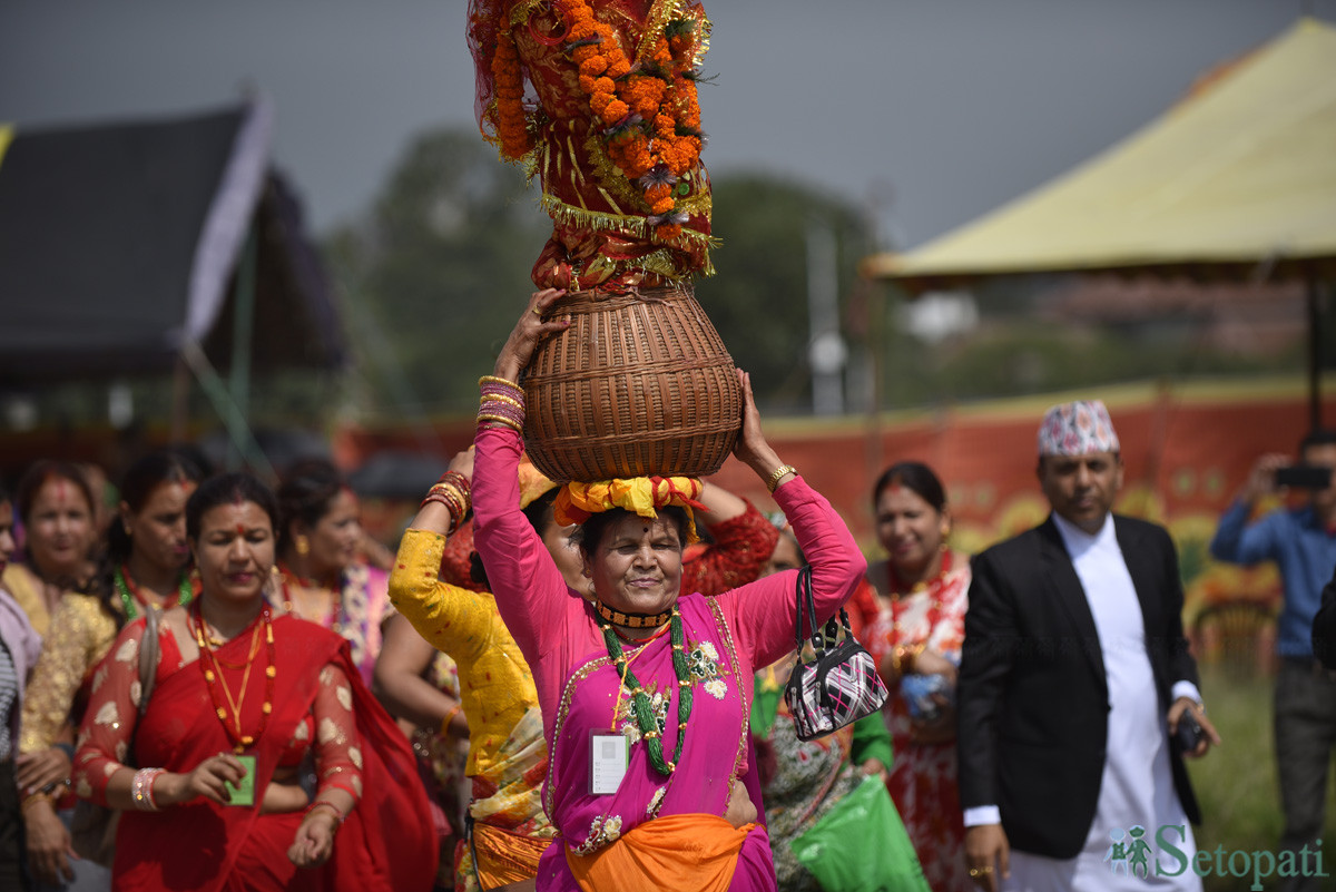 काठमाडौंमा मनाइयो गौरा पर्व :: नारायण महर्जन :: Setopati
